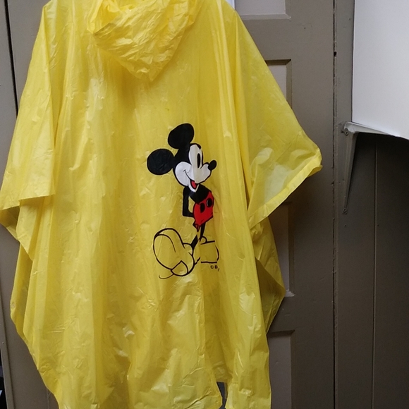 Disney | Tops | Mickey Rain Poncho | Poshmark